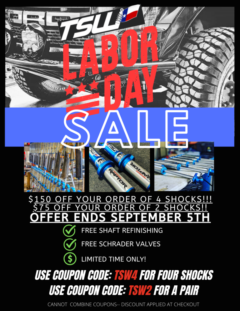 Rebuild Your Ford Raptor Shocks - TSW Offroad