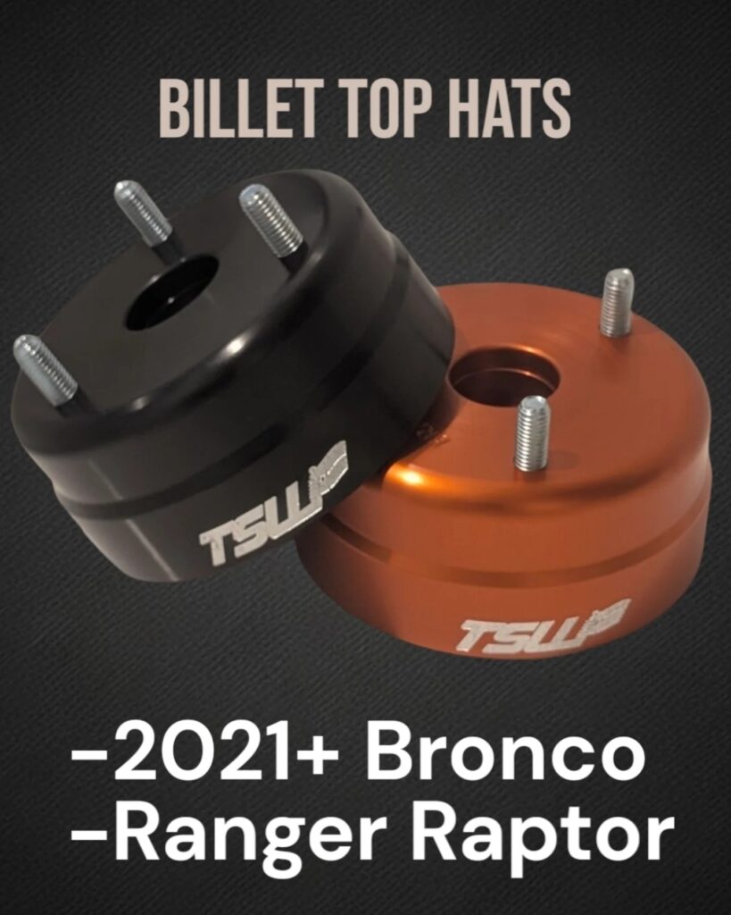 Ford Raptor Billet Top Hat Strut Mount CNC 6061 Upgrade